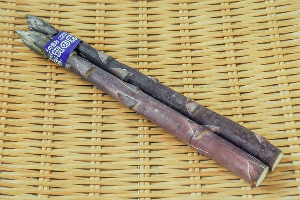 紫アスパラガス（A4L） 【業務用食材の仕入れなら八面六臂】